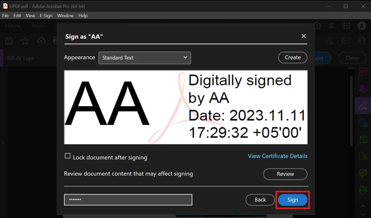 How To Create Digital Signatures With Adobe Acrobat UPDF How To Create Digital Signatures With Adobe Acrobat UPDF