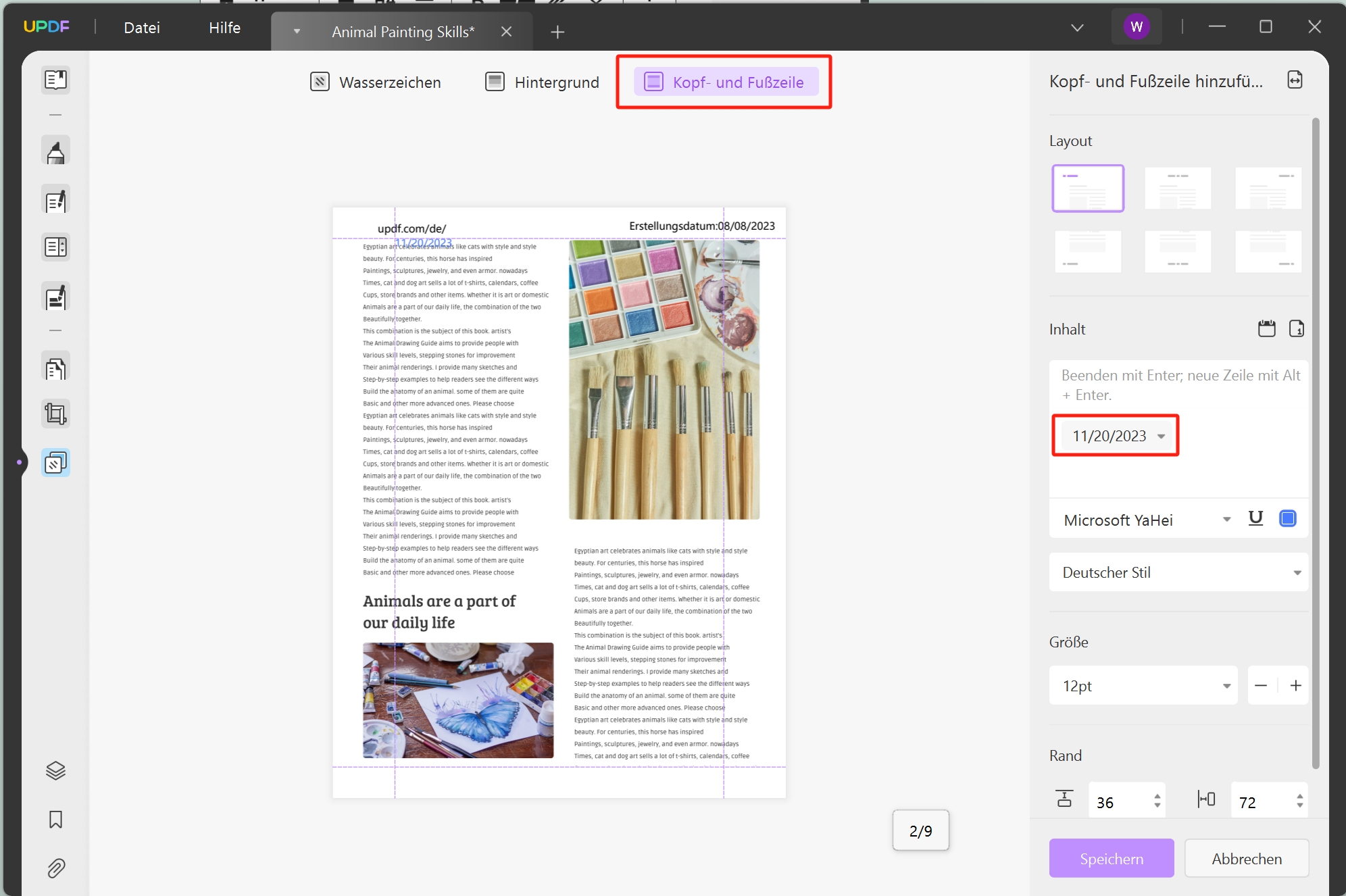 Wie ändern Sie das PDF Erstellungsdatum schnell einfach? | UPDF