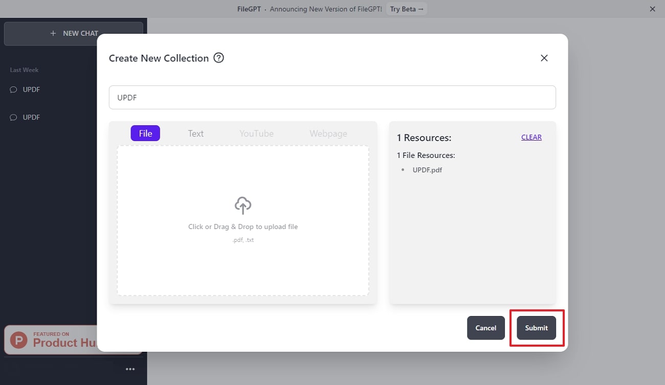 FileGPT - Features, Pricing, Pros, Cons & Alternative | UPDF
