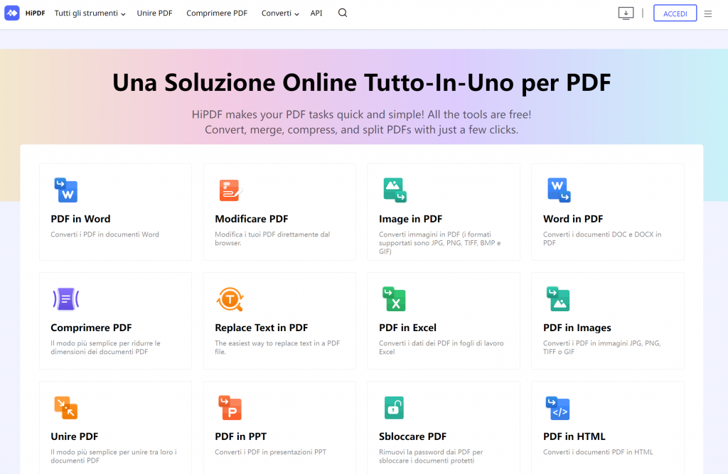 Creare PDF da foto in soli due passaggi | UPDF