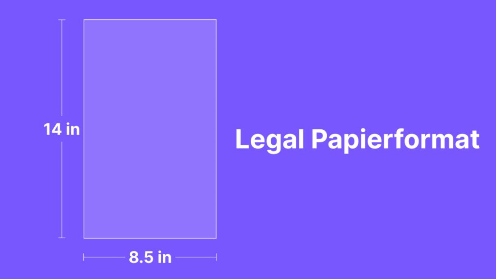Die Legal Papierformat mit detaillierten Richtlinien | [Official] UPDF
