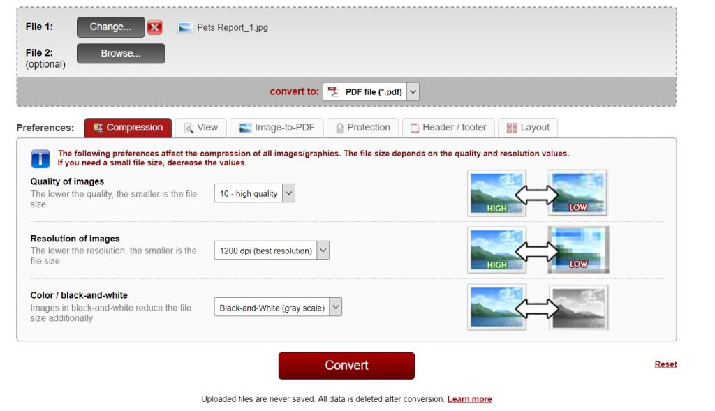 Convert JPG/JPEG/PNG Images to Black and White PDF | UPDF