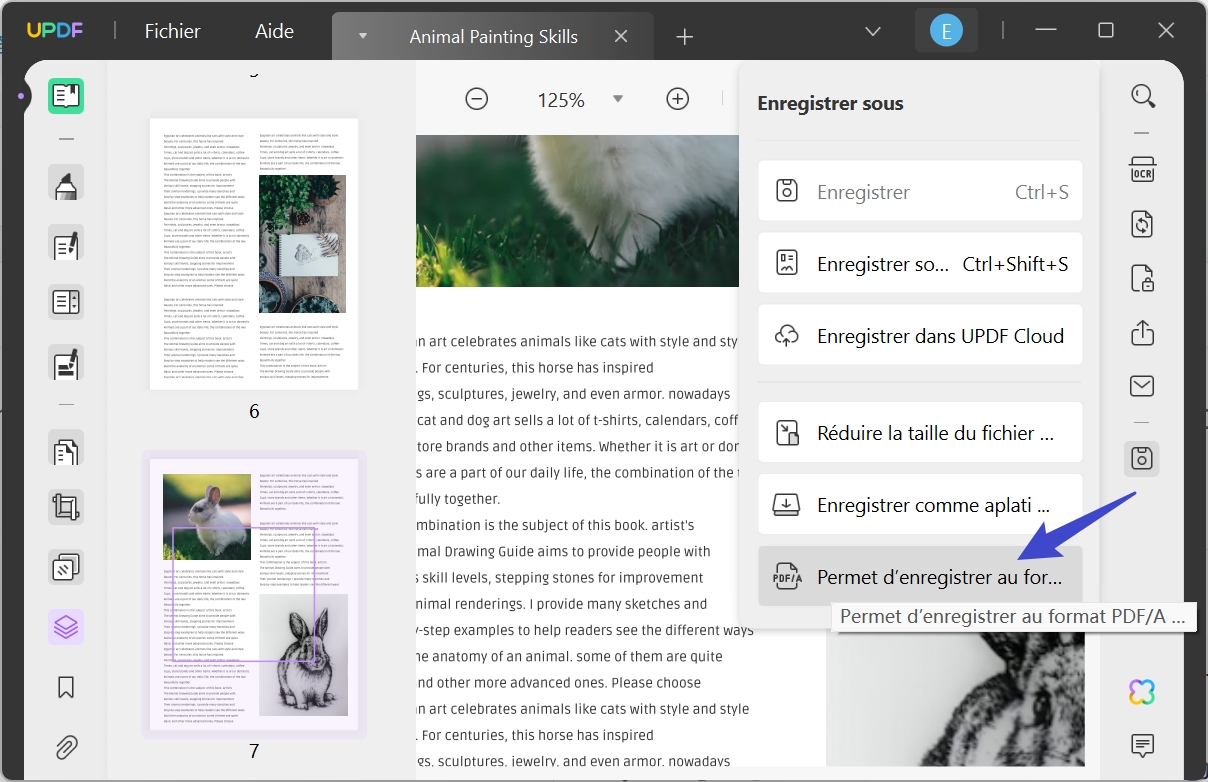 Convertir PDF en PDF/A en ligne et hors ligne | UPDF