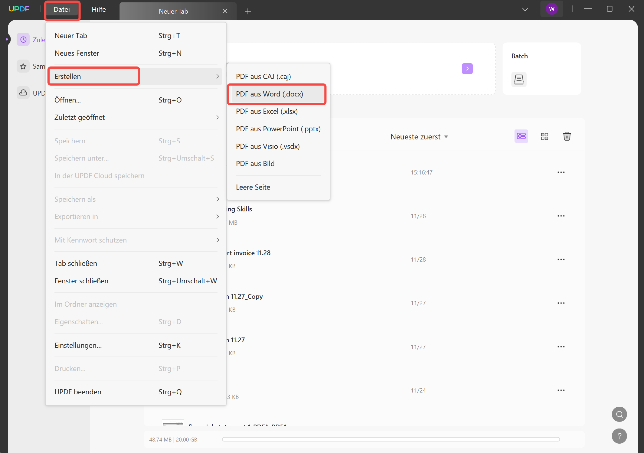 Word in PDF umwandeln: Hyperlinks funktionieren nicht | UPDF