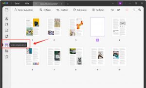 Wie kann OneNote PDF drehen? In Sekunden | UPDF