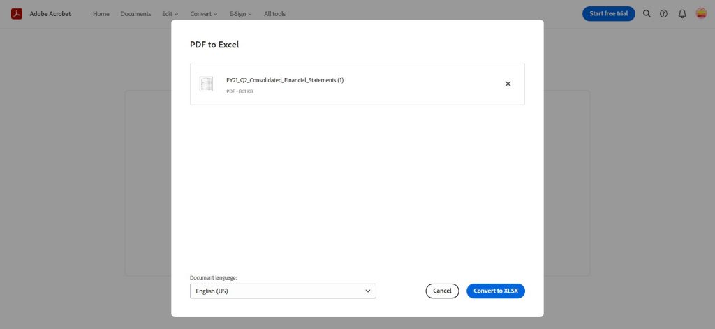 Comment convertir un PDF en Excel avec/sans Adobe | UPDF