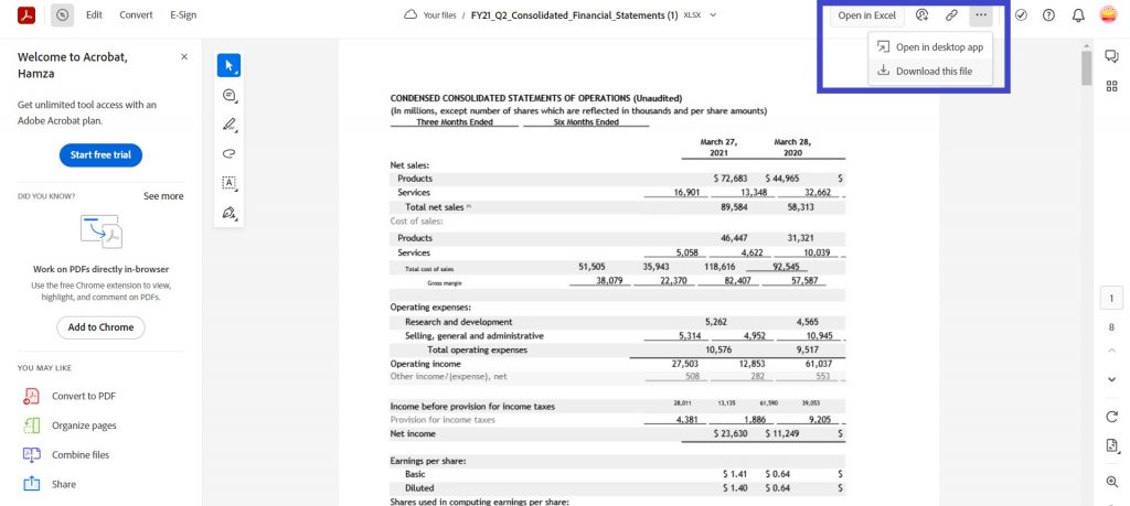 How to Convert PDF to Excel with/without Adobe | UPDF