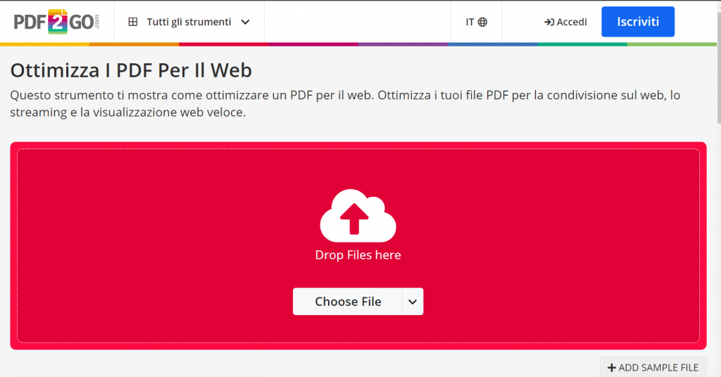 Come ottimizzare PDF online e offline | UPDF