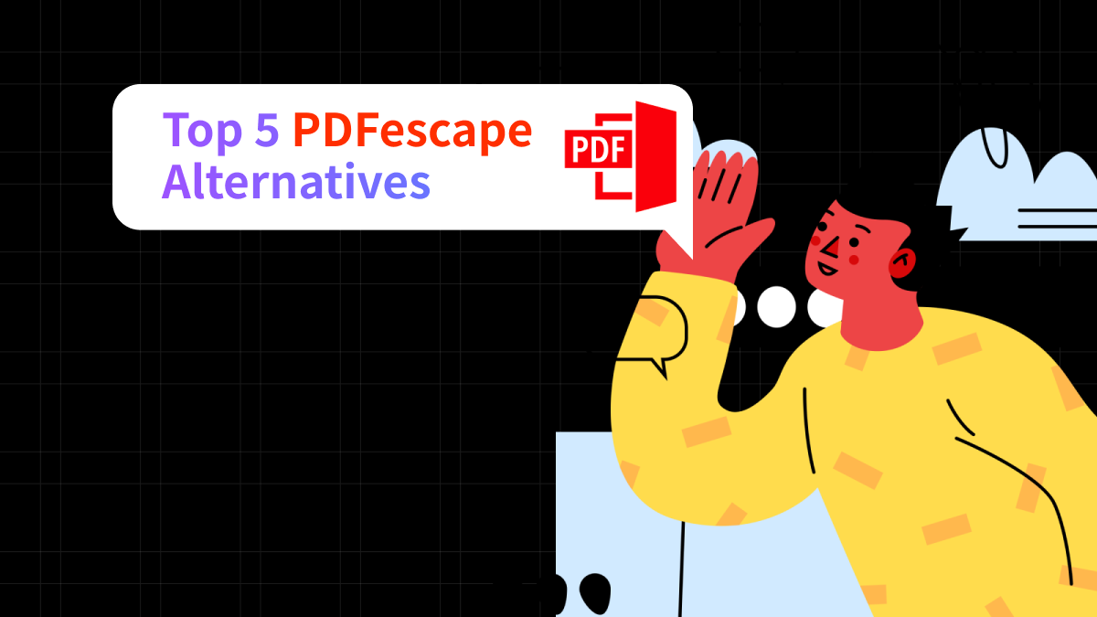 Top 5 PDFescape Alternatives (Free and Paid)