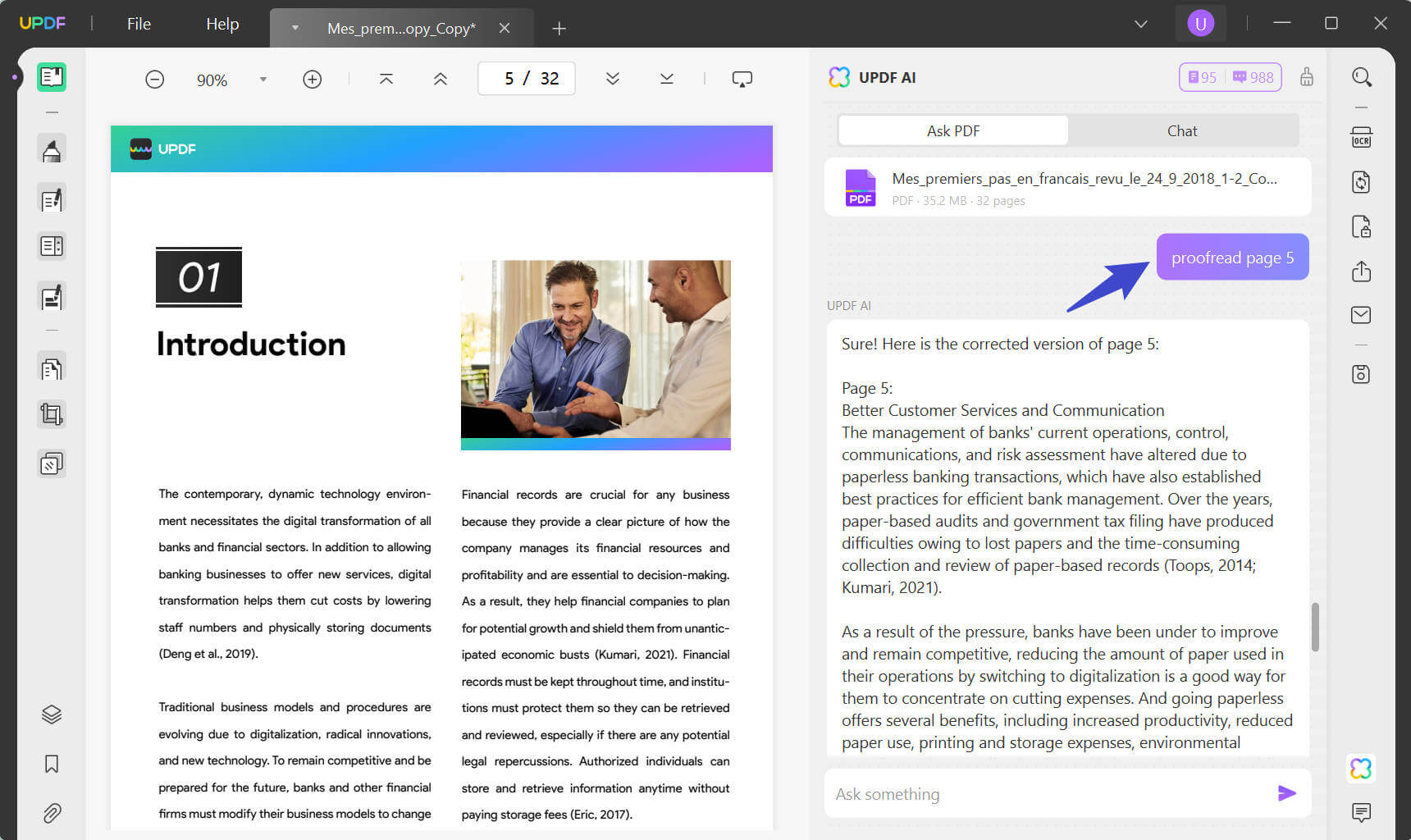 How to Proofread PDF? (AI Solutions with Guide) | UPDF