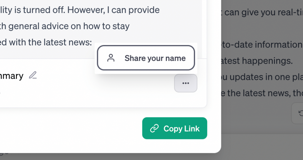 How to Share ChatGPT Conversation via Shared Link | UPDF