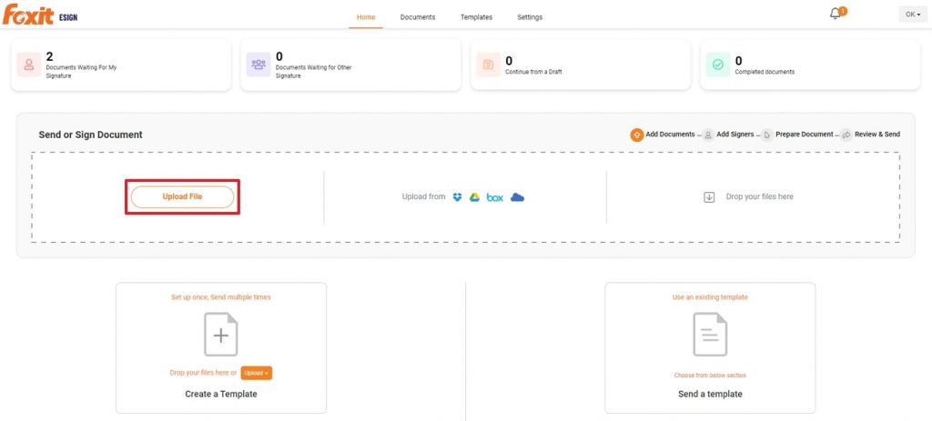 How to Add Signatures to Documents via Foxit eSign | UPDF