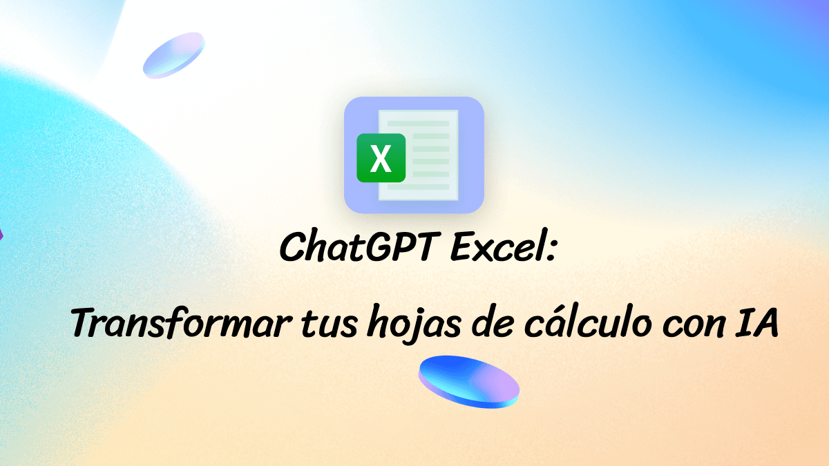 Potencia tus hojas de cálculo: ChatGPT en Excel | UPDF