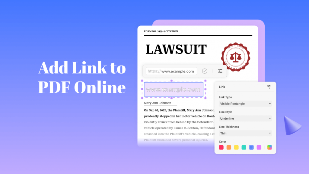 3 Ways to Add Links to PDF Online Free | UPDF