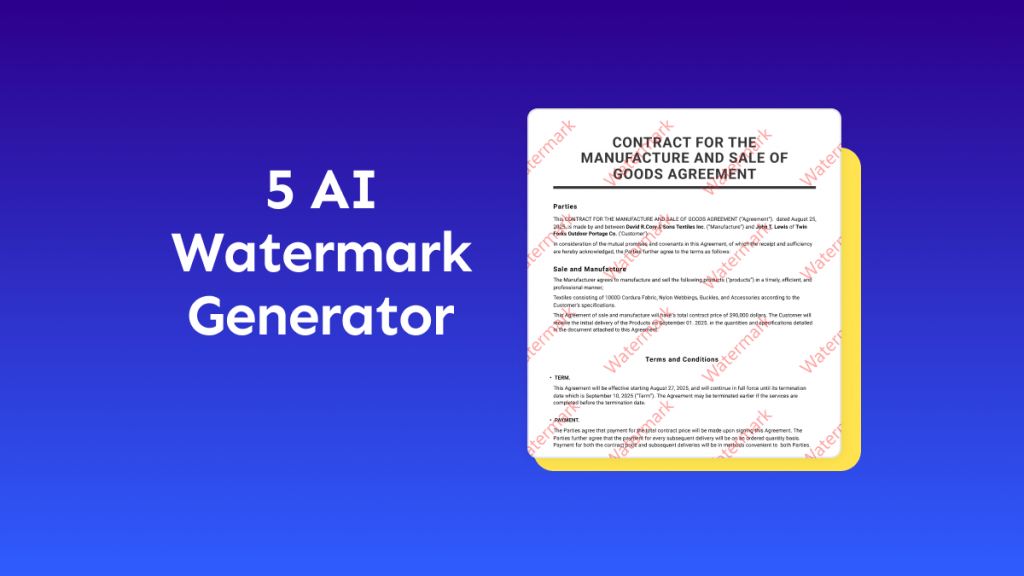 A Detailed Review of Top 5 AI Watermark Generators | UPDF