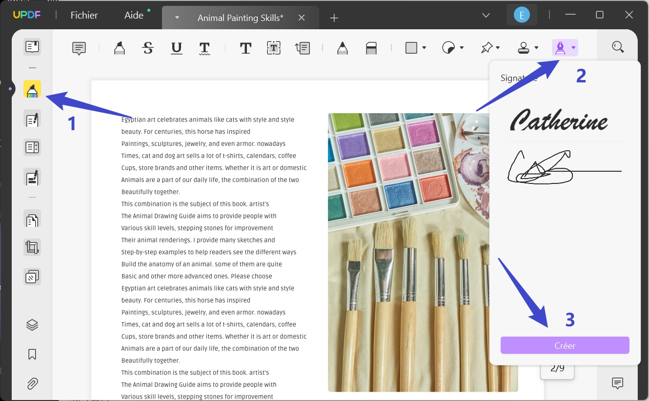 Guide facile pour copier une signature sur un PDF | UPDF