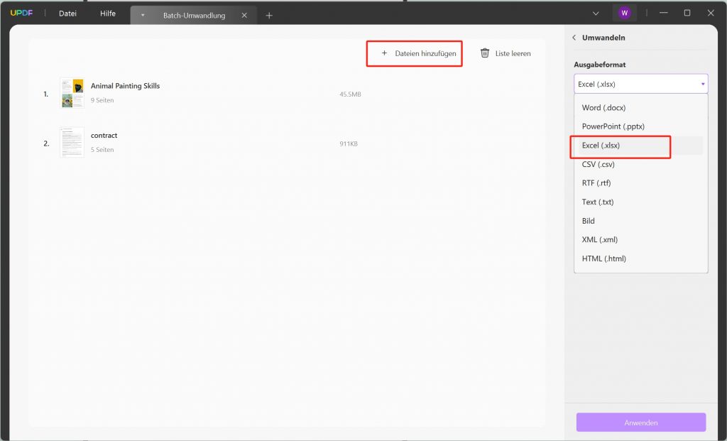 Tabelle aus PDF ohne Formatverlust extrahieren – 5 Wege | UPDF