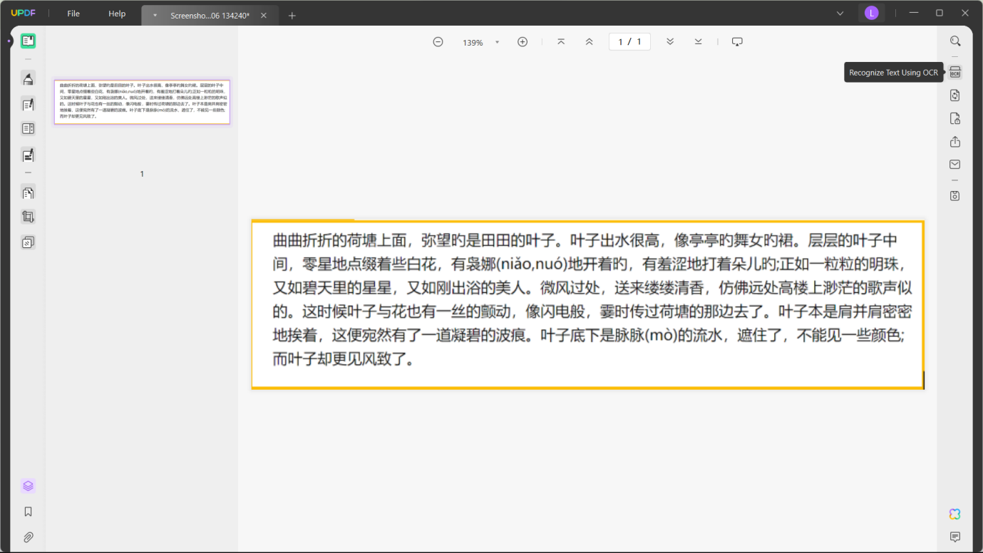 Easy Way To Translate Chinese To English Picture | UPDF