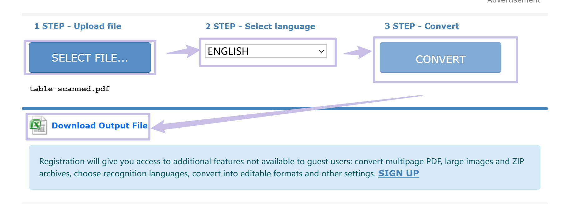 Use Online Ocr To Convert Pdf To Excel Simple Steps Updf