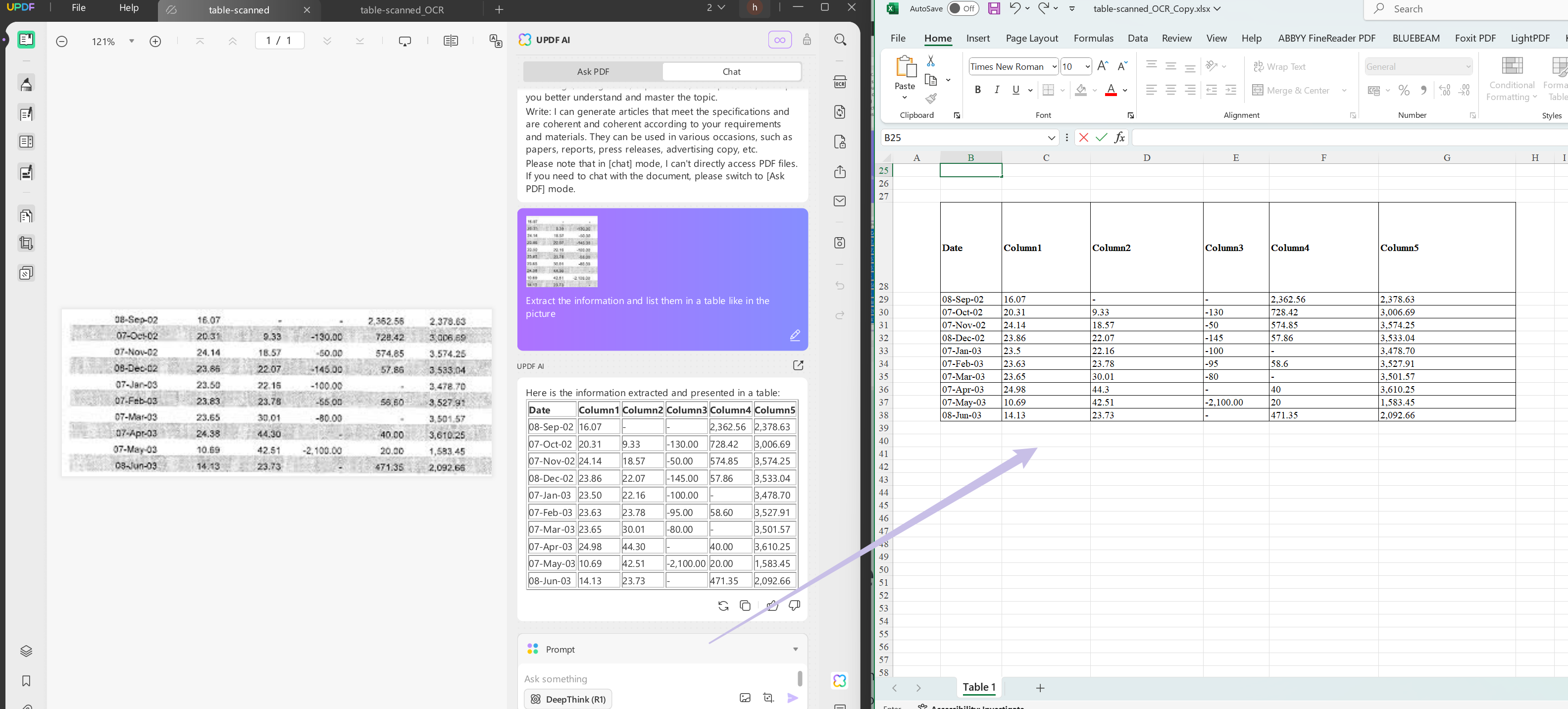 Use Online OCR to Convert PDF to Excel: Simple Steps | UPDF