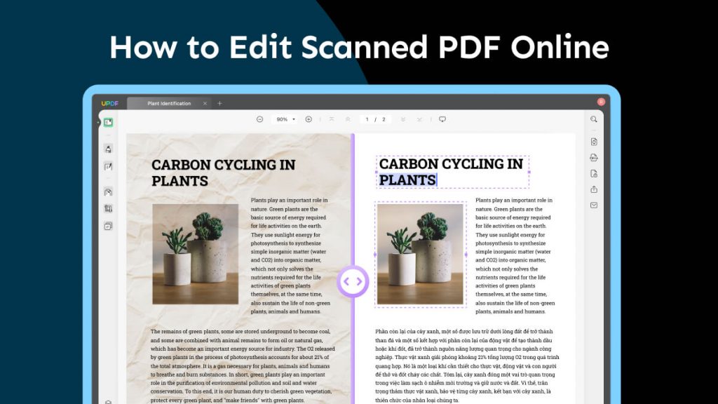 How to Edit Scanned PDF Online? (Two Effective Ways)|UPDF