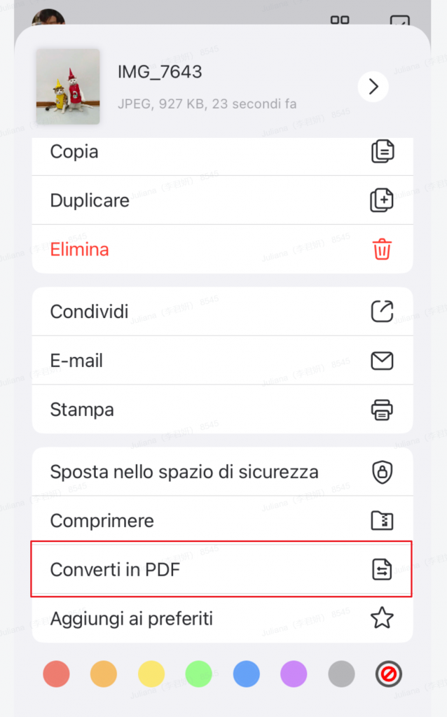 Come trasformare foto in PDF su iPhone | UPDF