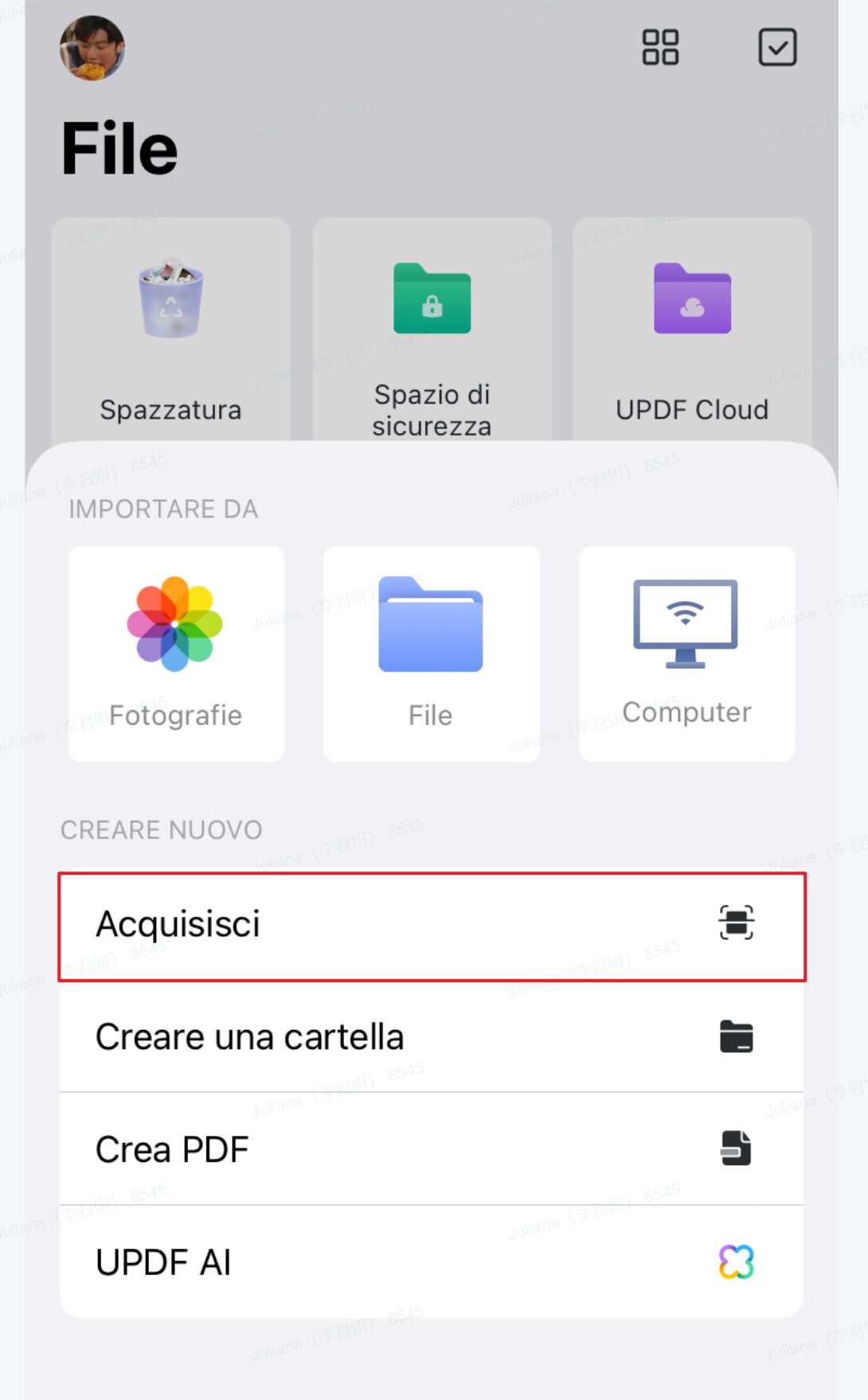 Come trasformare foto in PDF su iPhone | UPDF