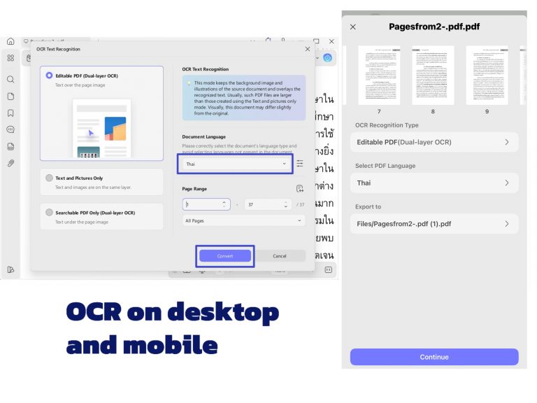 5 Best Thai OCR Software (With Detailed Comparison)|UPDF