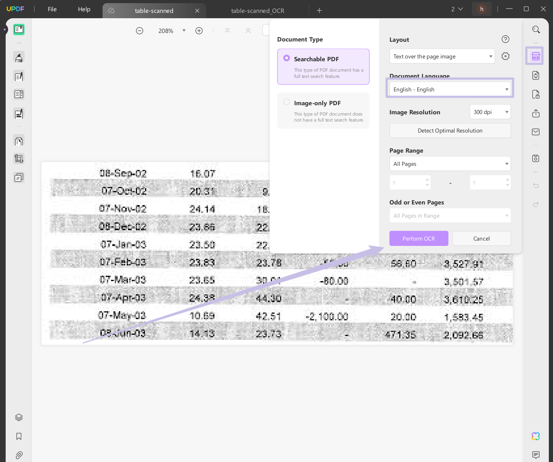 Use Online OCR to Convert PDF to Excel: Simple Steps | UPDF