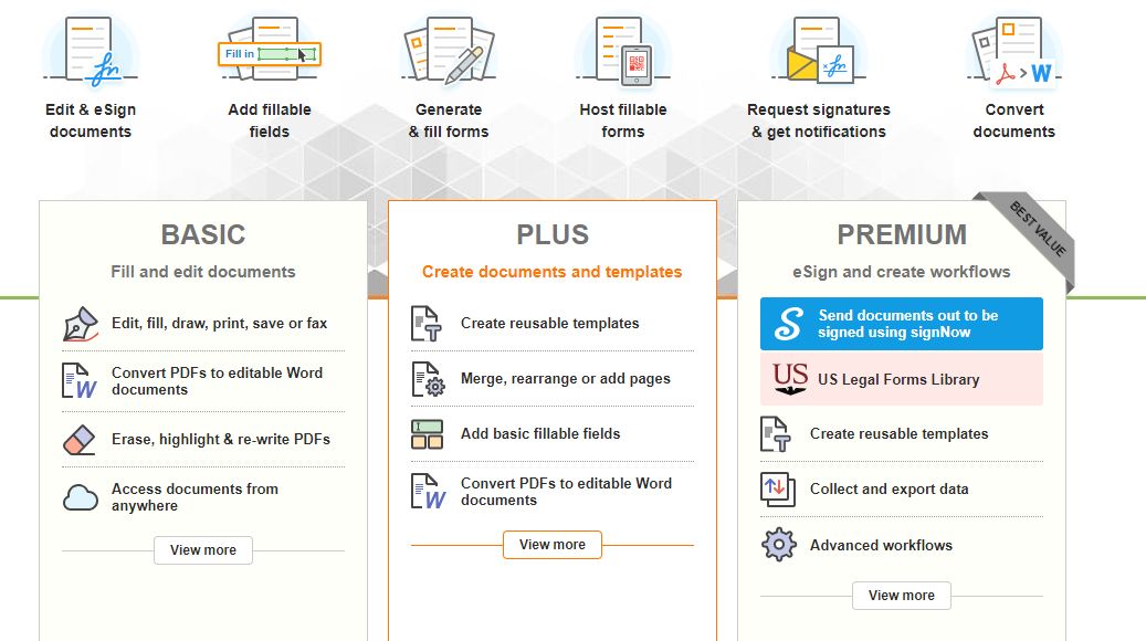 Everything about pdfFiller: Features, Pricing, Pros & Cons | UPDF