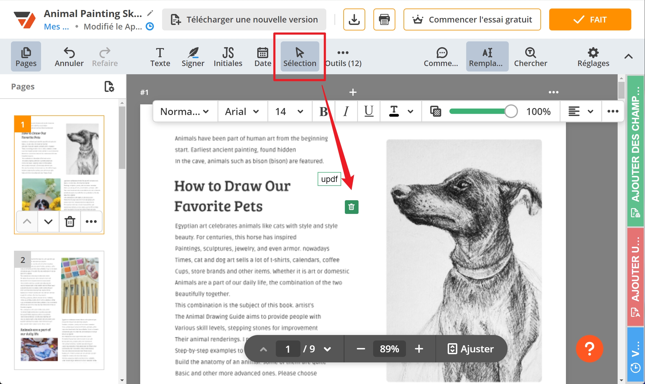 Guide ultime de supprimer le filigrane PDF en ligne | UPDF