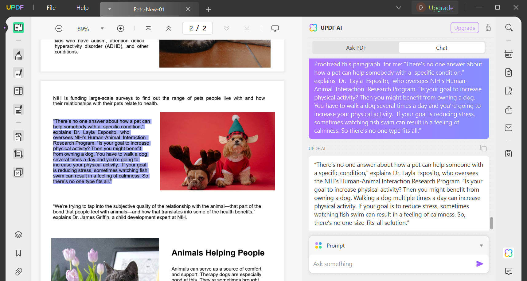 How to Proofread PDF? (AI Solutions with Guide) | UPDF