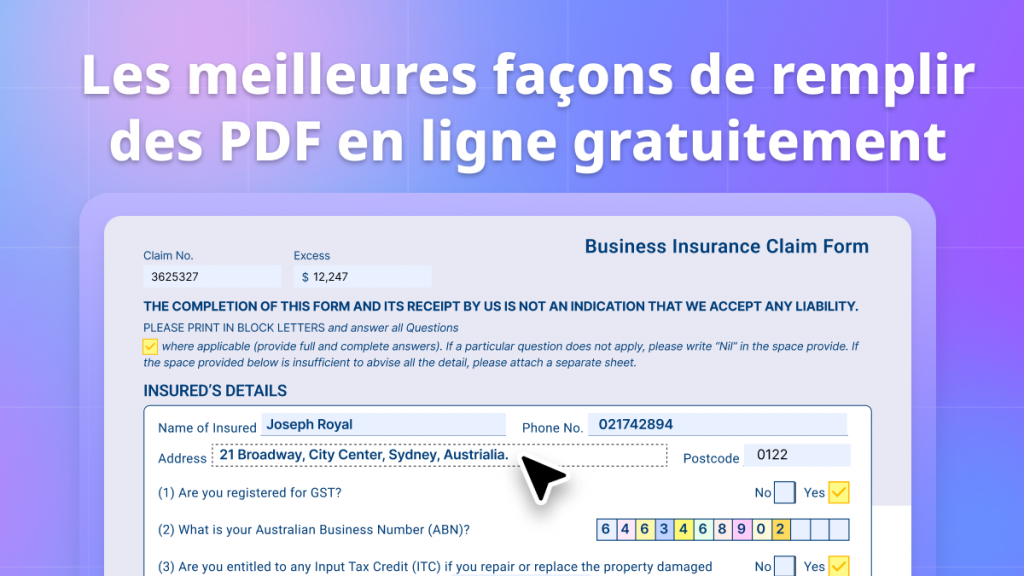 Comment remplir des PDF en ligne gratuitement | UPDF