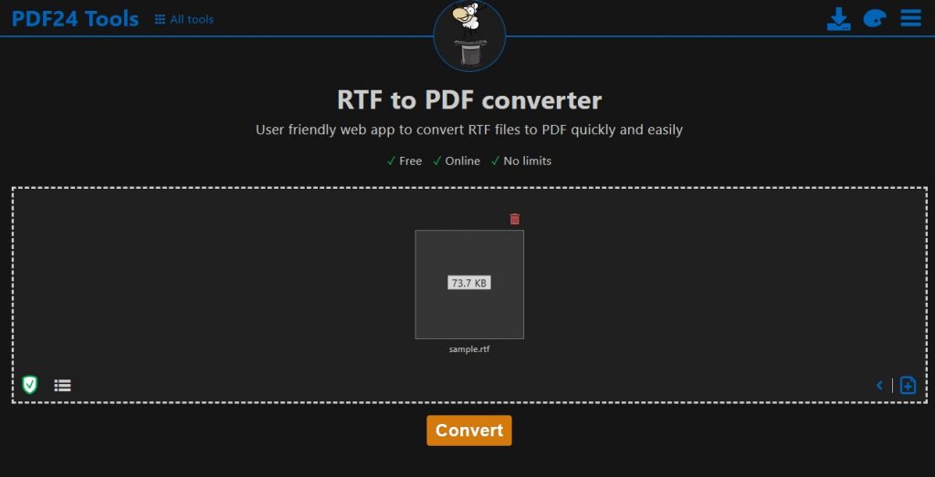 5 Best Rich Text Format to PDF Converters Online (100% Free Ways)|UPDF