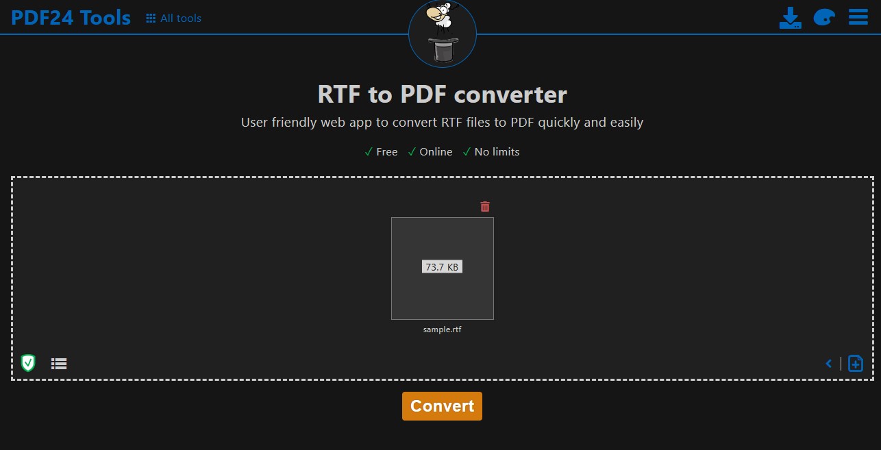 5 Best Rich Text Format to PDF Converters Online (100% Free Ways)|UPDF
