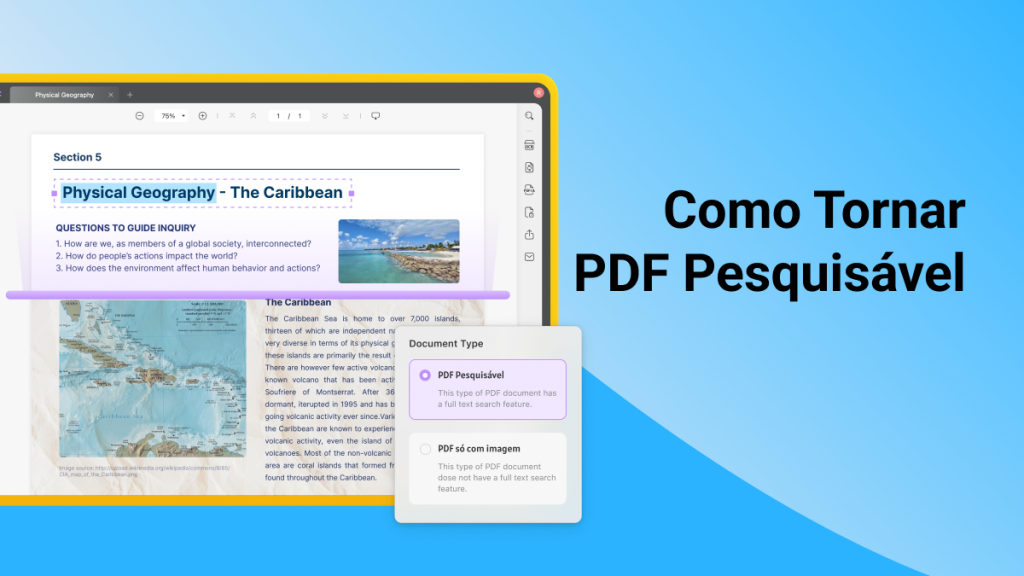 4 Métodos para Tornar PDF Pesquisável Rapidamente | UPDF