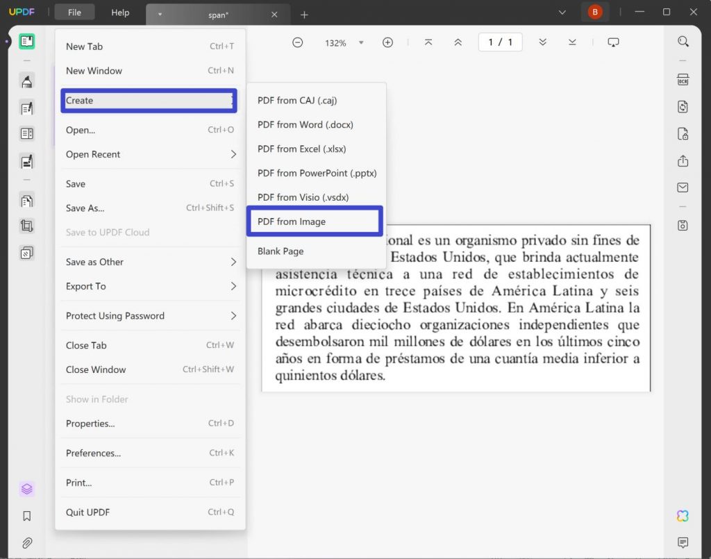 Easily Translate Images From Spanish to English | UPDF