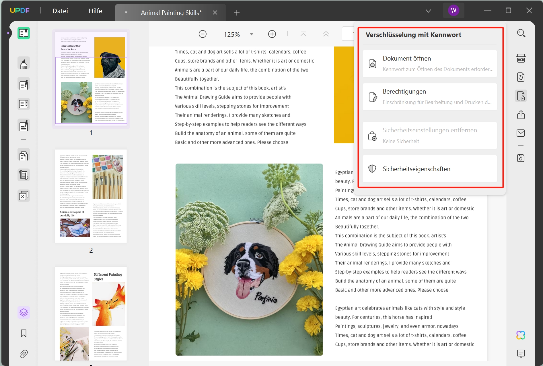 Passwortgeschützte PDF Datei öffnen: 3 Wege | UPDF