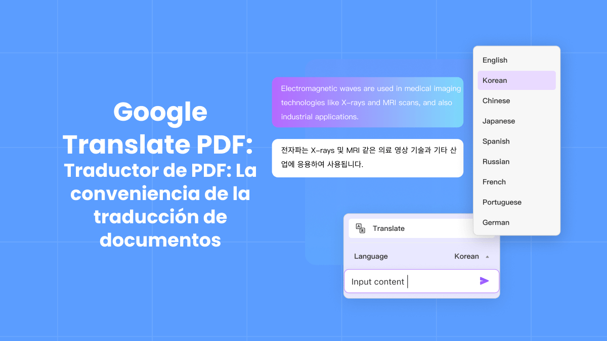 Aprende a traducir archivos PDF con Google y otras alternativas | UPDF
