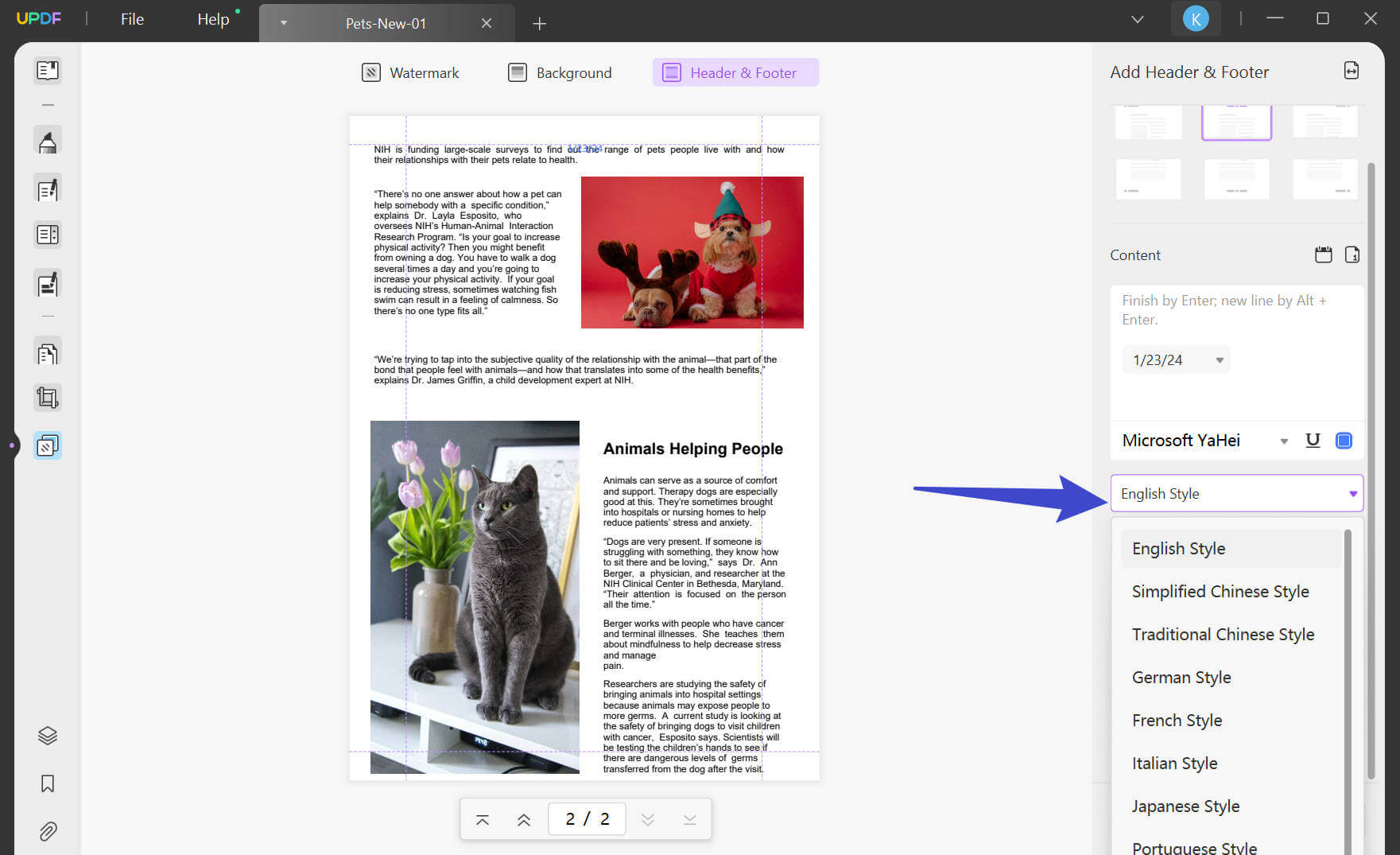 3 Proven Ways To Add Page Numbers To PDF | UPDF