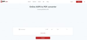 ¿Cómo Convertir Archivos ASPX a PDF? (Gratis) | UPDF