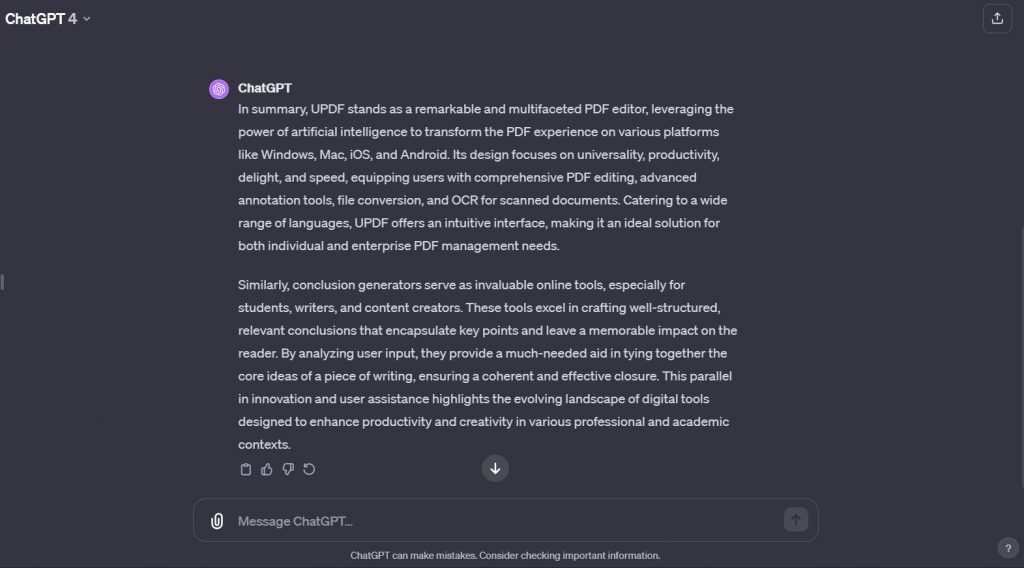 5 Best AI Conclusion Generators to Make Your Article Standout|UPDF