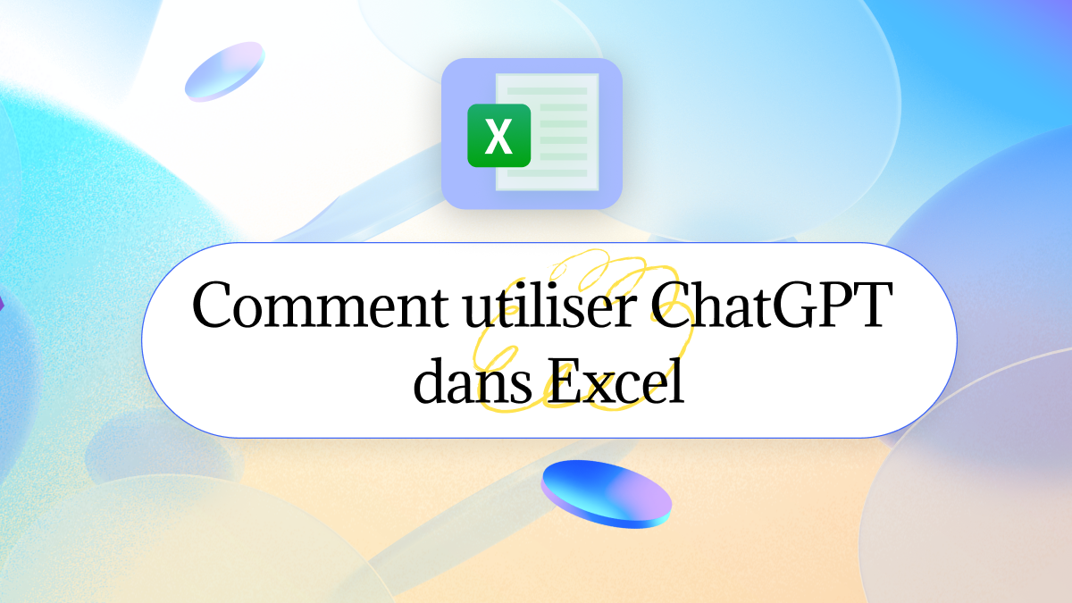Optimisez vos feuilles de calcul : ChatGPT dans Excel | UPDF