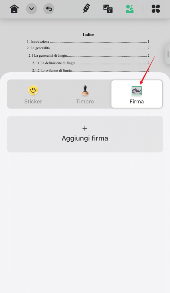 Firmare PDF con UPDF su iOS | Guida utente Firmare PDF con UPDF su iOS | Guida utente