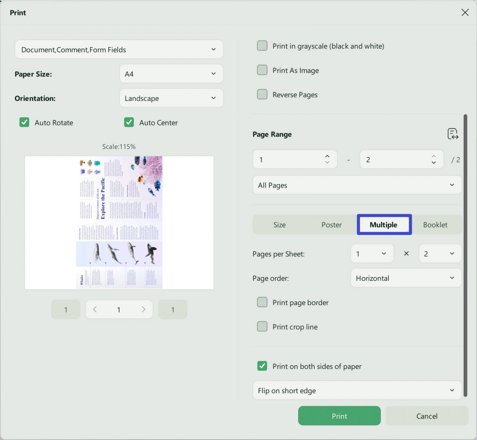 How to Print Multiple Pages per Sheet Step-by-Step | UPDF