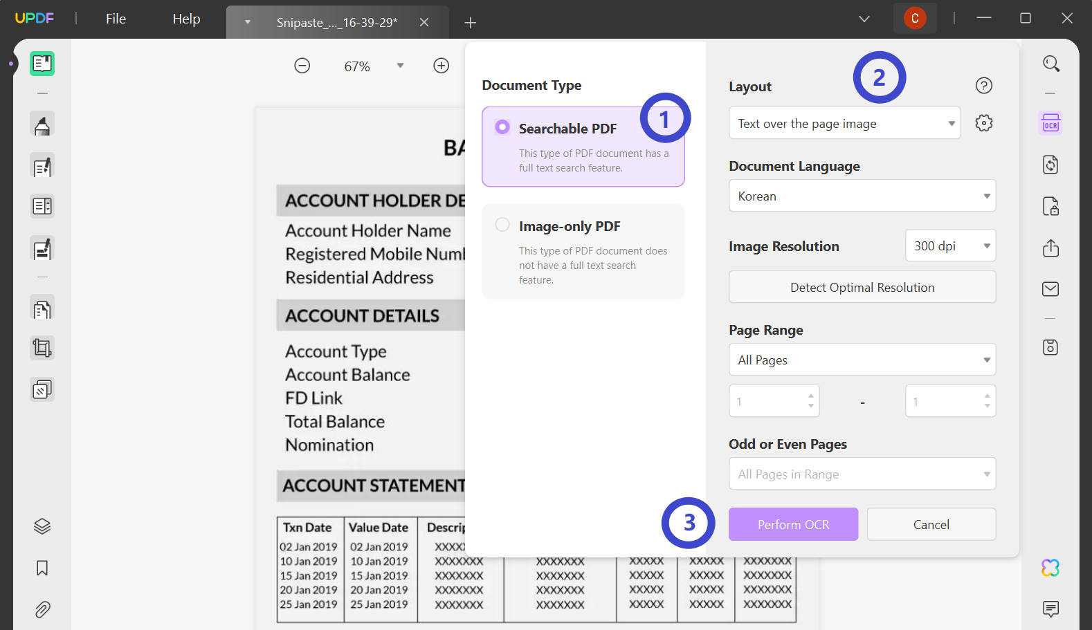 How to Convert PDF Bank Statement to Excel or CSV | UPDF How to Convert PDF Bank Statement to Excel or CSV | UPDF