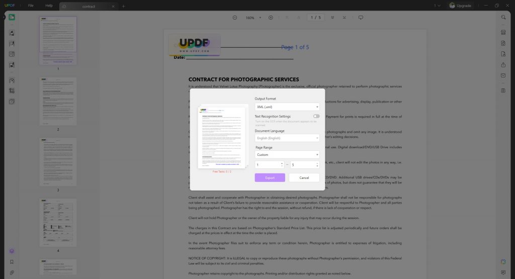 How to Convert PDF to XML Online? （3 Ways） | UPDF