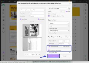How to Print Multiple Pages per Sheet Step-by-Step | UPDF
