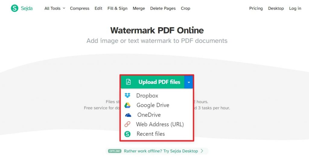 5種免費在線為PDF文檔添加浮水印的方法 | UPDF