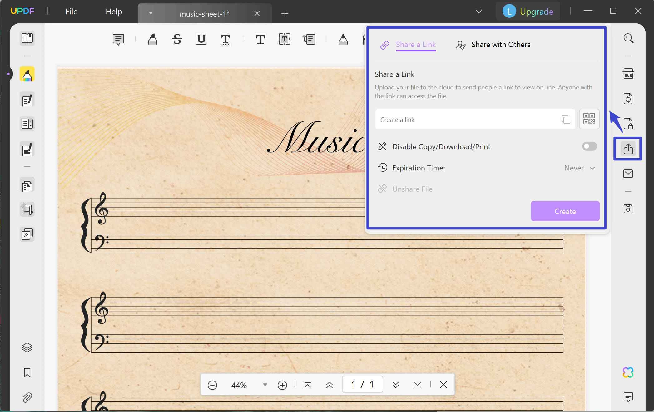2 Free Download Blank Music Sheets PDF Templates | UPDF